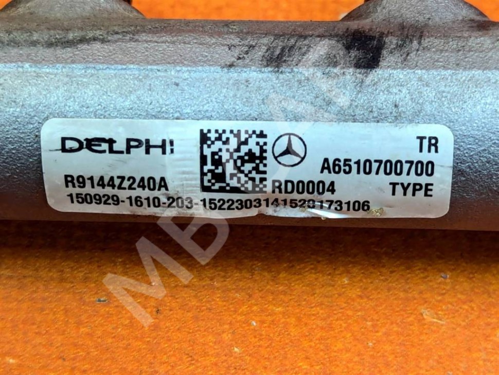 A6510700700 Рампа топливная MERCEDES-BENZ CLS-class w218 купить за 6 ...