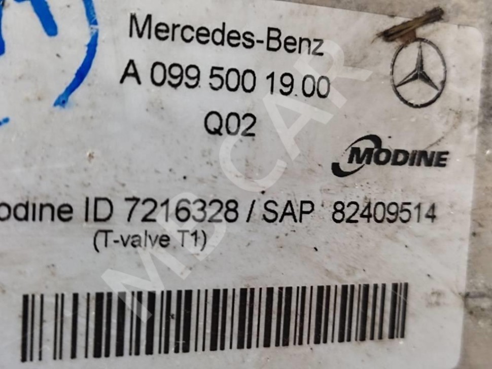A0995001900 Теплообменник MERCEDES-BENZ C-class AMG w205 C63 AMG купить ...