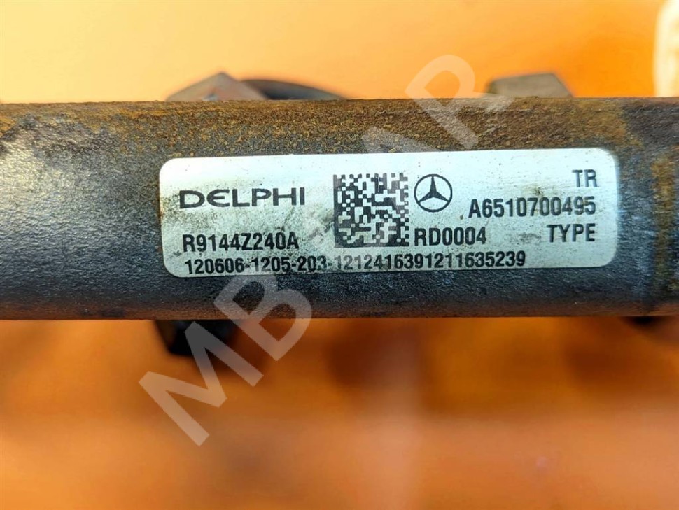 A6510700495 Рампа топливная MERCEDES-BENZ V-class W639 купить за 5 000 ...